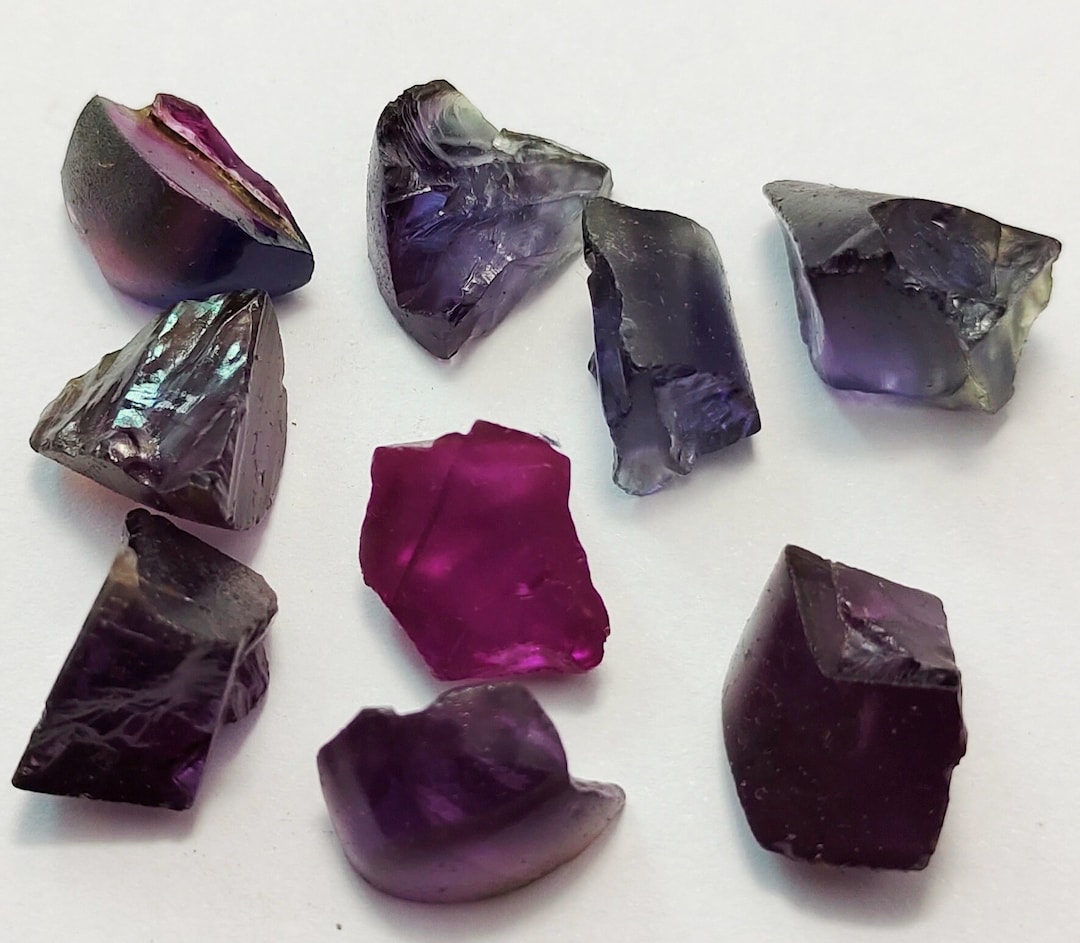 Natural Alexandrite Loose Gemstone Color Changing Rough Rough ...