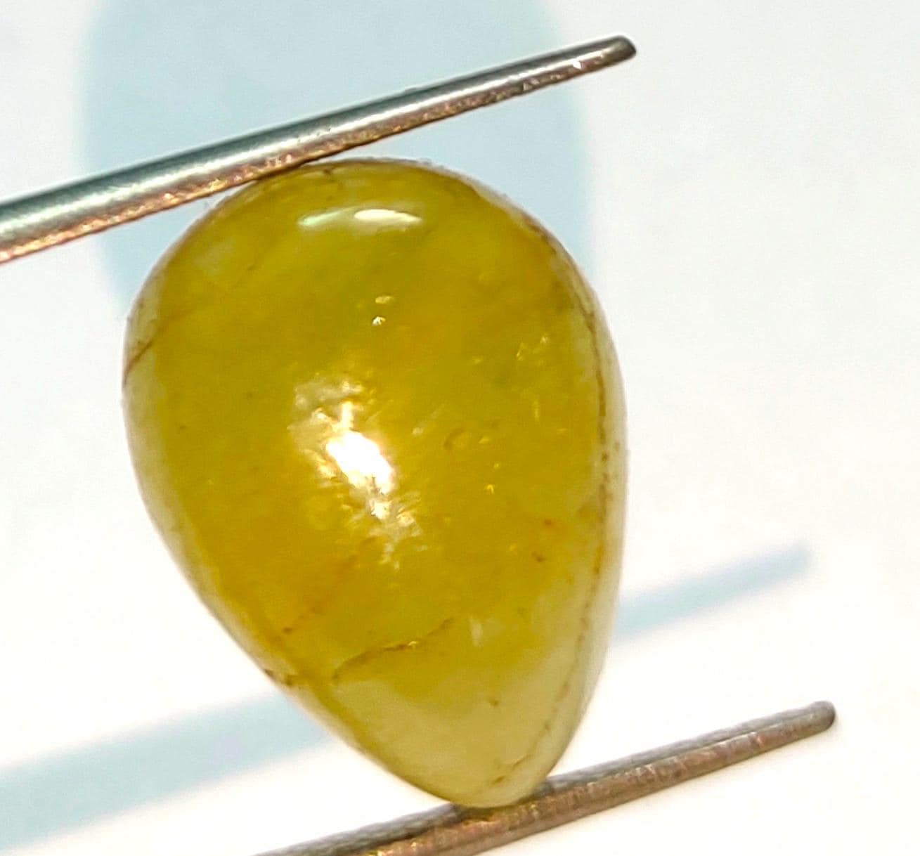Natural Heliodor Yellow Beryl Oval Cabochon Loose Gemstone Genuine ...