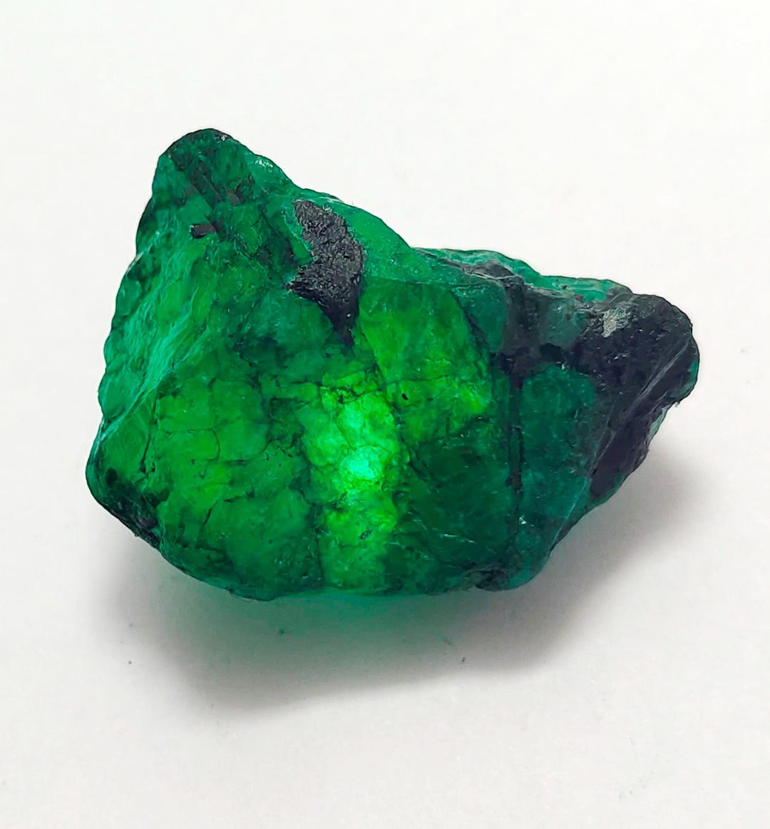 Natural Green Emerald Rough Loose Gemstone Green Emerald Zambian Rough ...