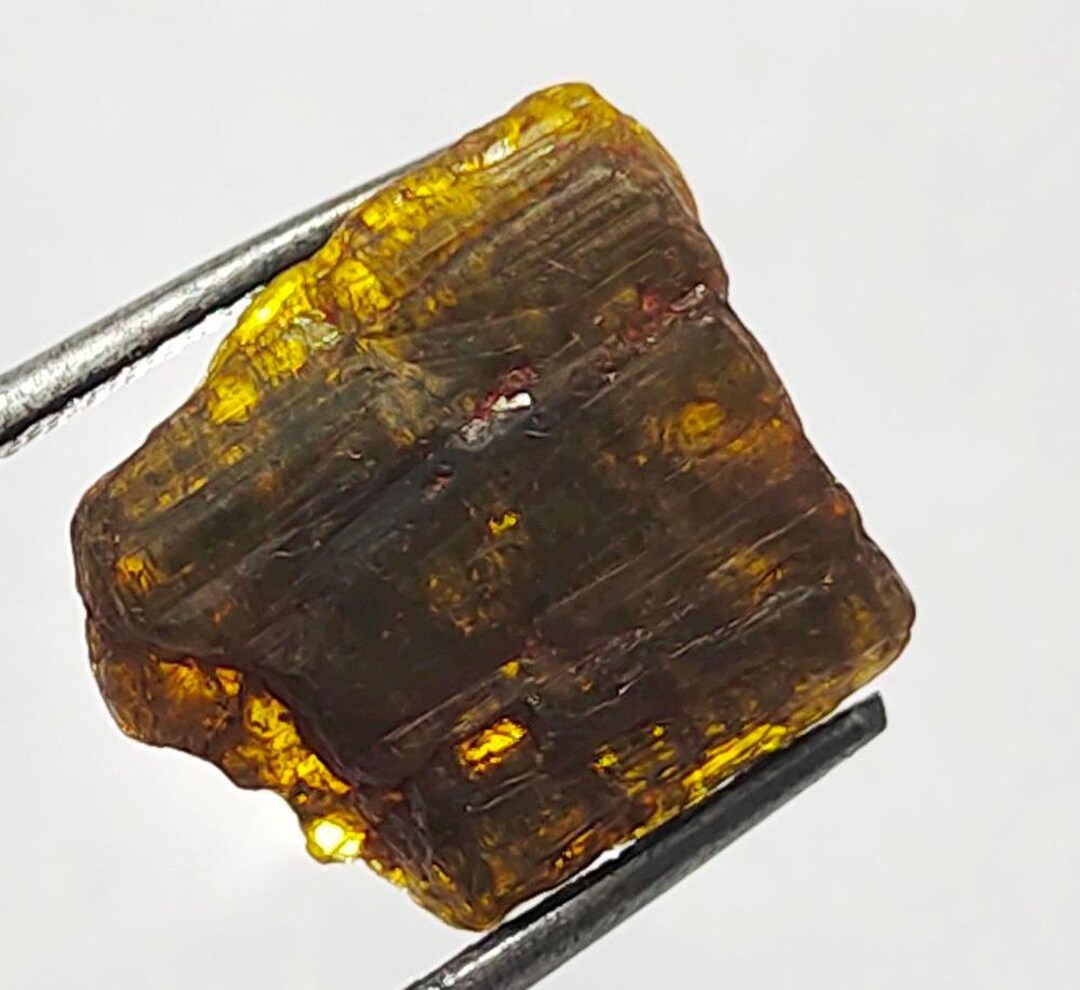 Natural Tourmaline Shampion & Green Color Rough Loose Gemstone Genuine ...