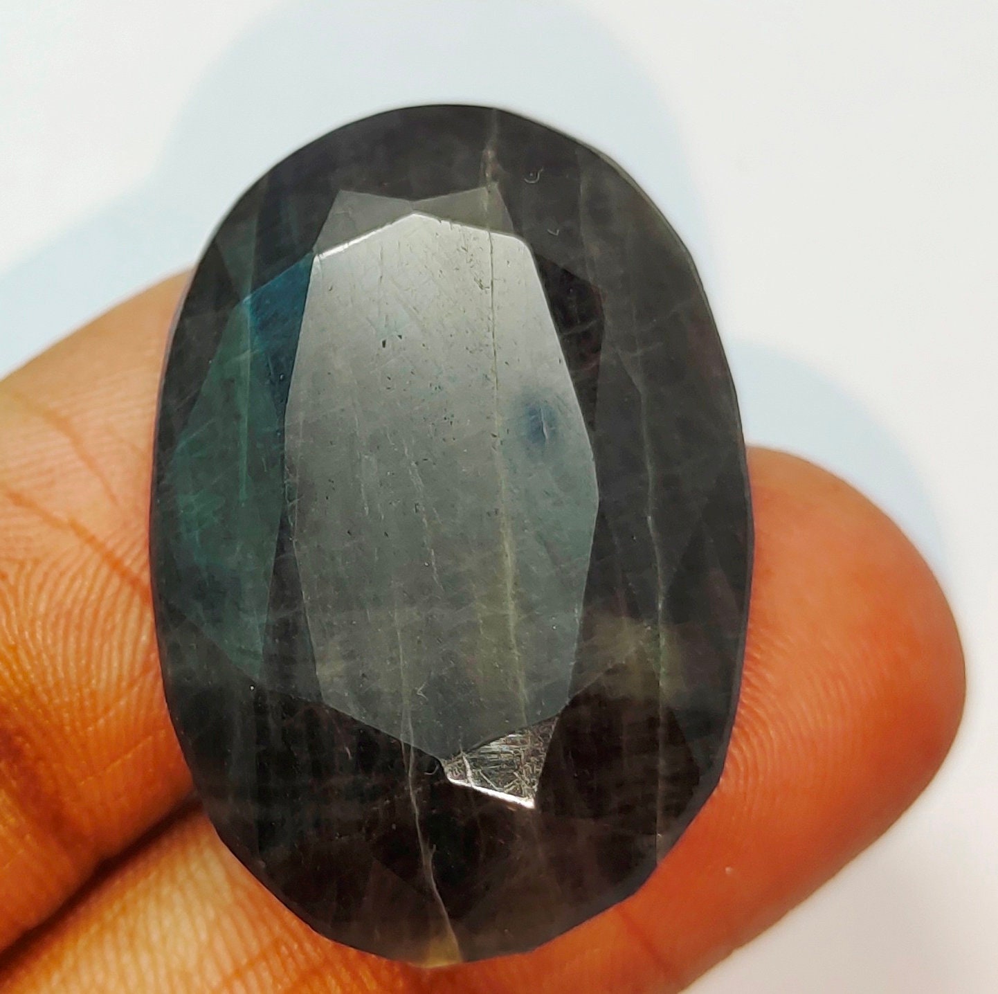 Natural Black Sapphire Untreated Unheated Oval Shape Cut Loose - Etsy