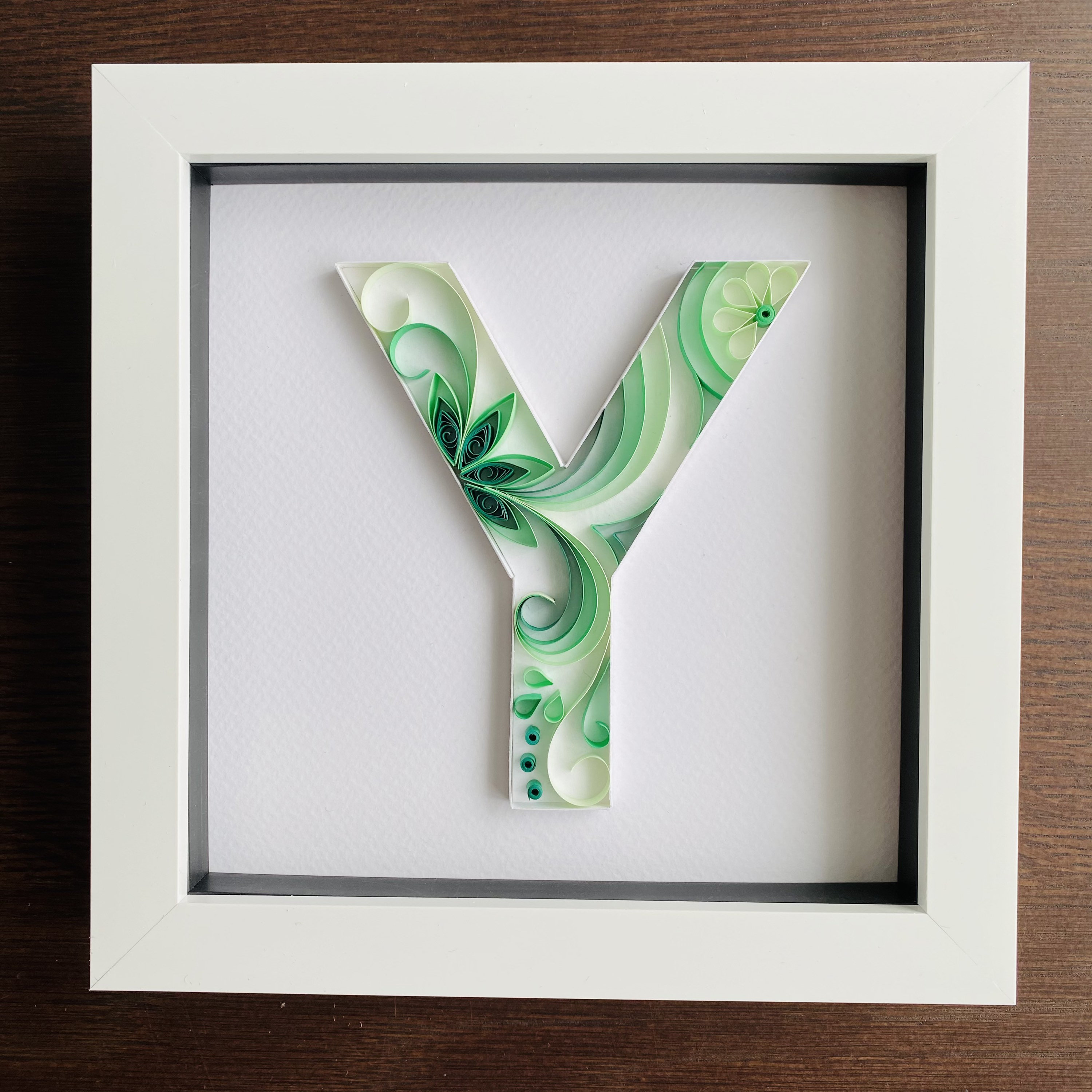 Quilling Art Paper Letter Box Frame Great Nursery Bedroom - Etsy Canada