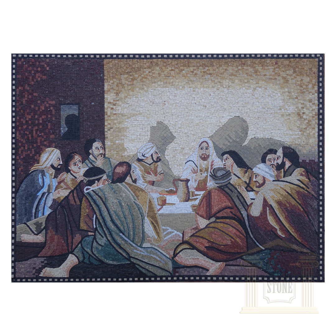 The Last Supper / the Final Dinner Mosaic - Etsy Australia