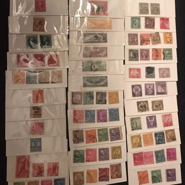 Stamp Collection - Etsy