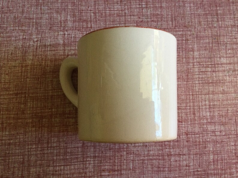 Vintage Baby Cup/ Mug With 3 Kids at Play on a Seesaw - Etsy