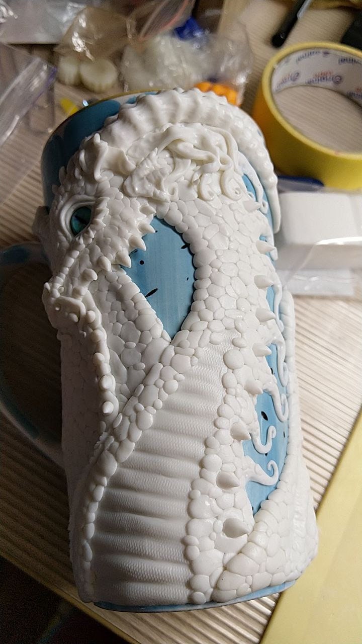 Fantastic Beasts Dragon Mug Dragon Cup Dragon Sculpture - Etsy