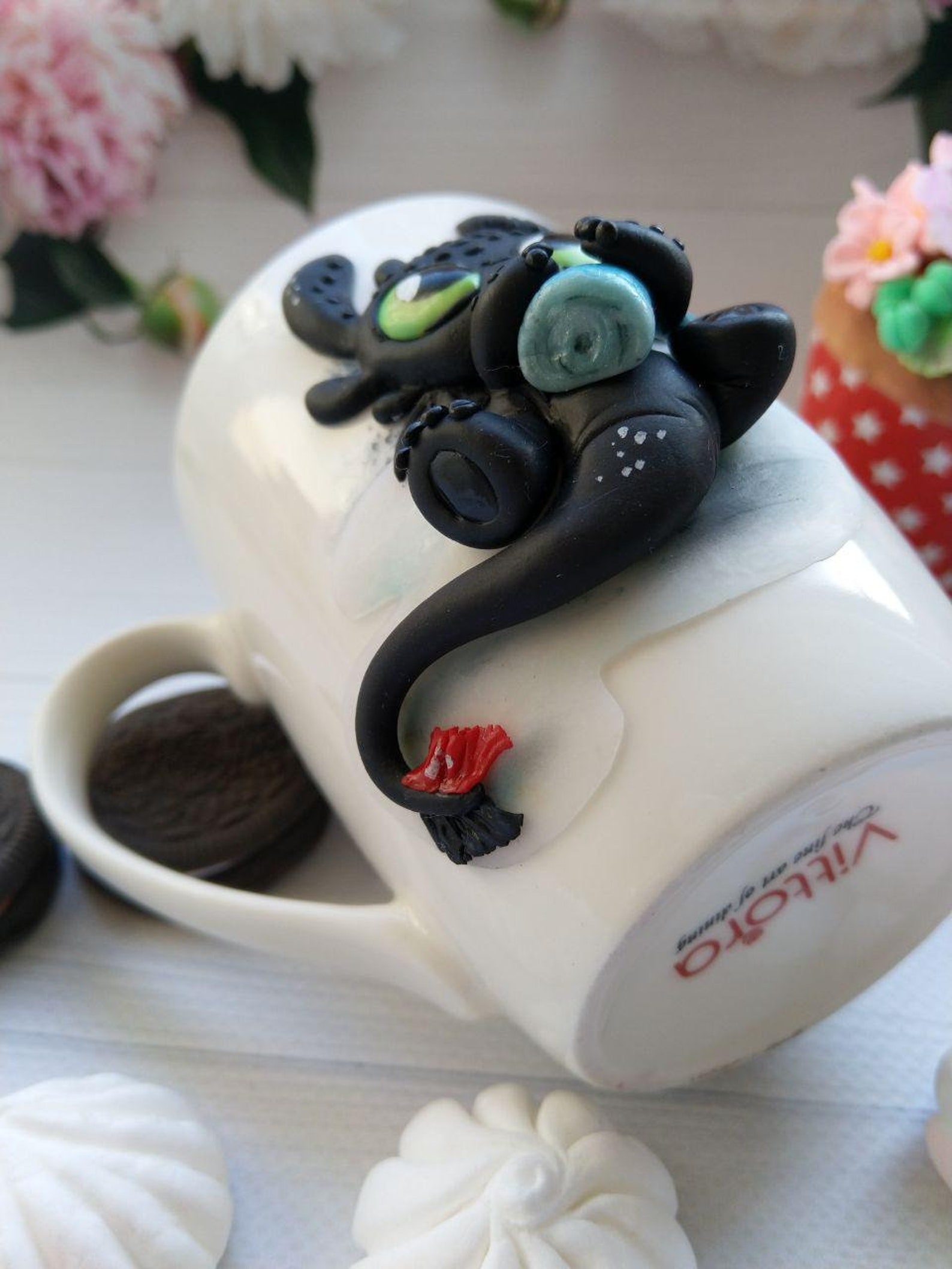 Toothless Dragon Toothless Night Fury Mug Cup Dragon | Etsy