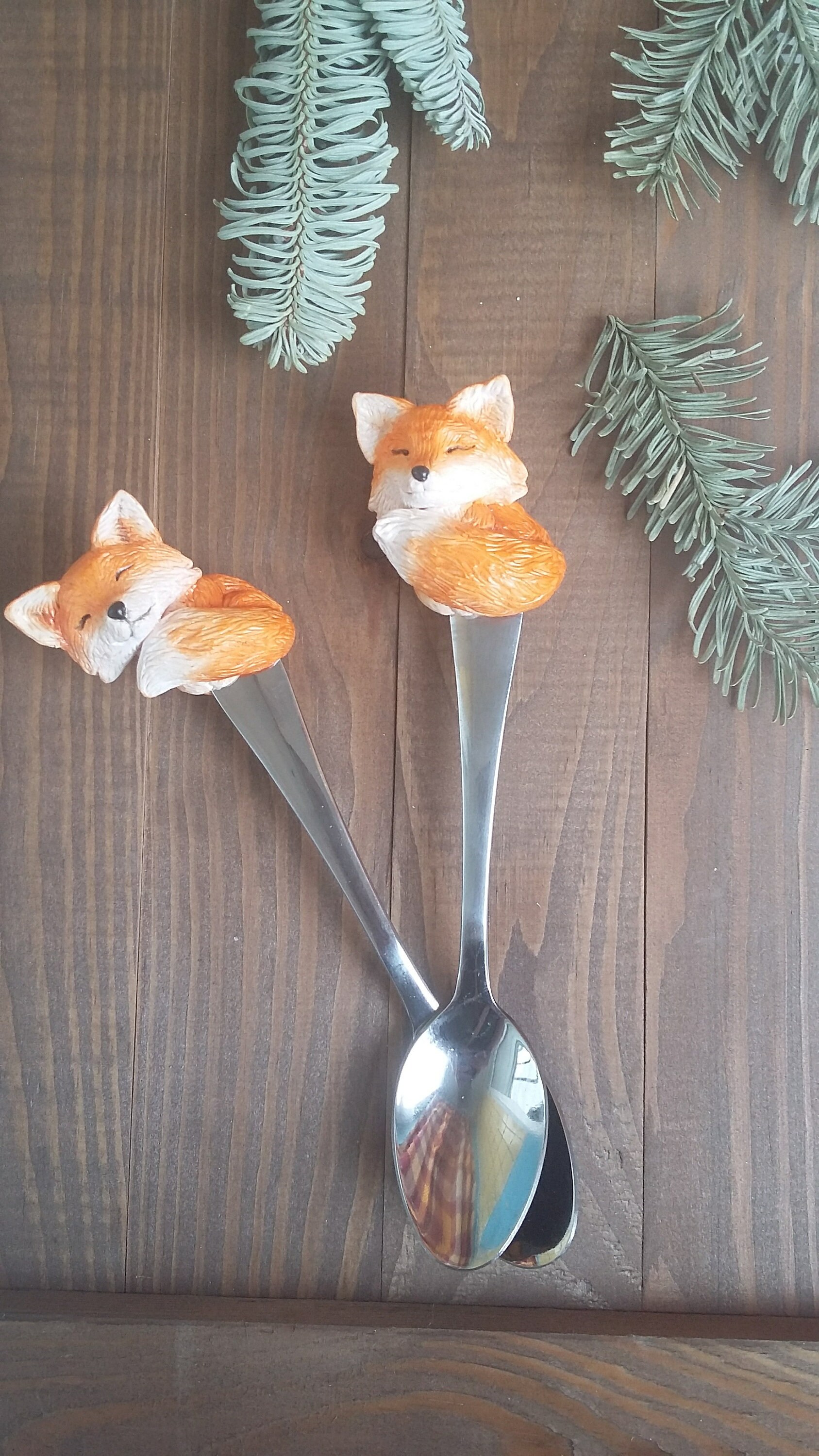 Fox Spoon Red Fox Tea Spoon Animal Spoon Handmade Spoon | Etsy