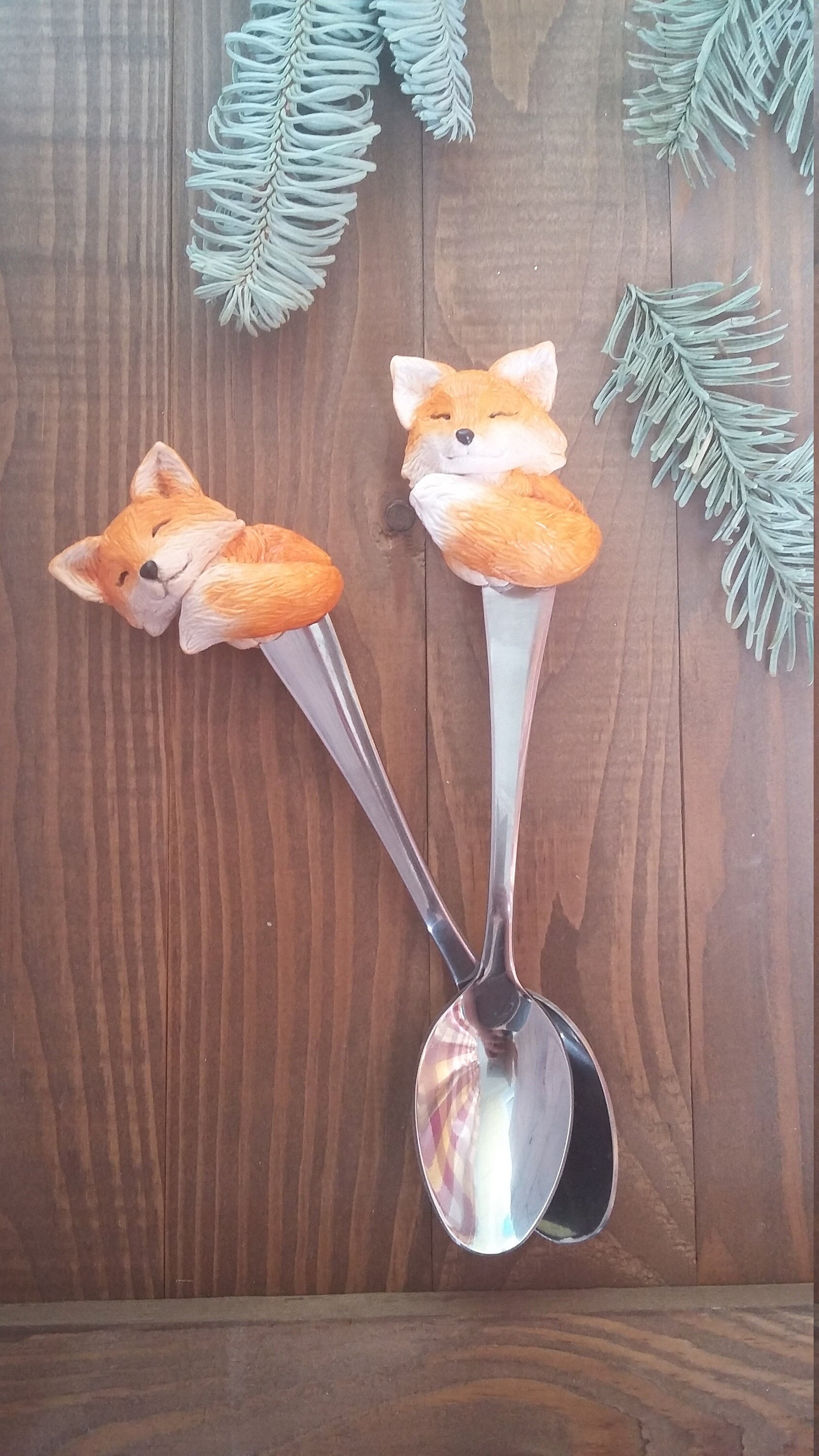Fox Spoon Red Fox Tea Spoon Animal Spoon Handmade Spoon | Etsy