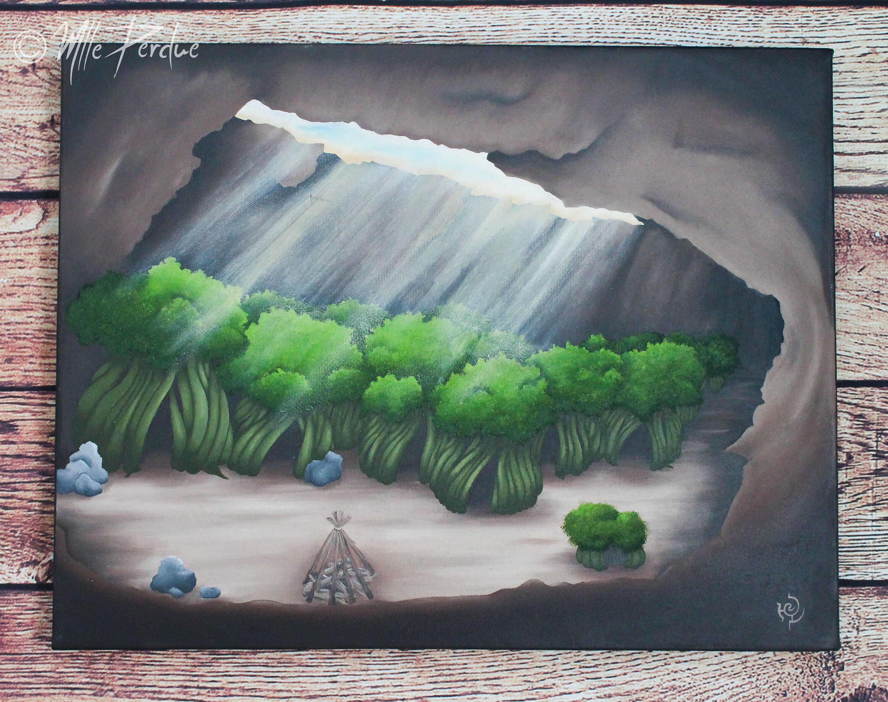 14x18 Canvas, Oil Painting, Landscape - Etsy