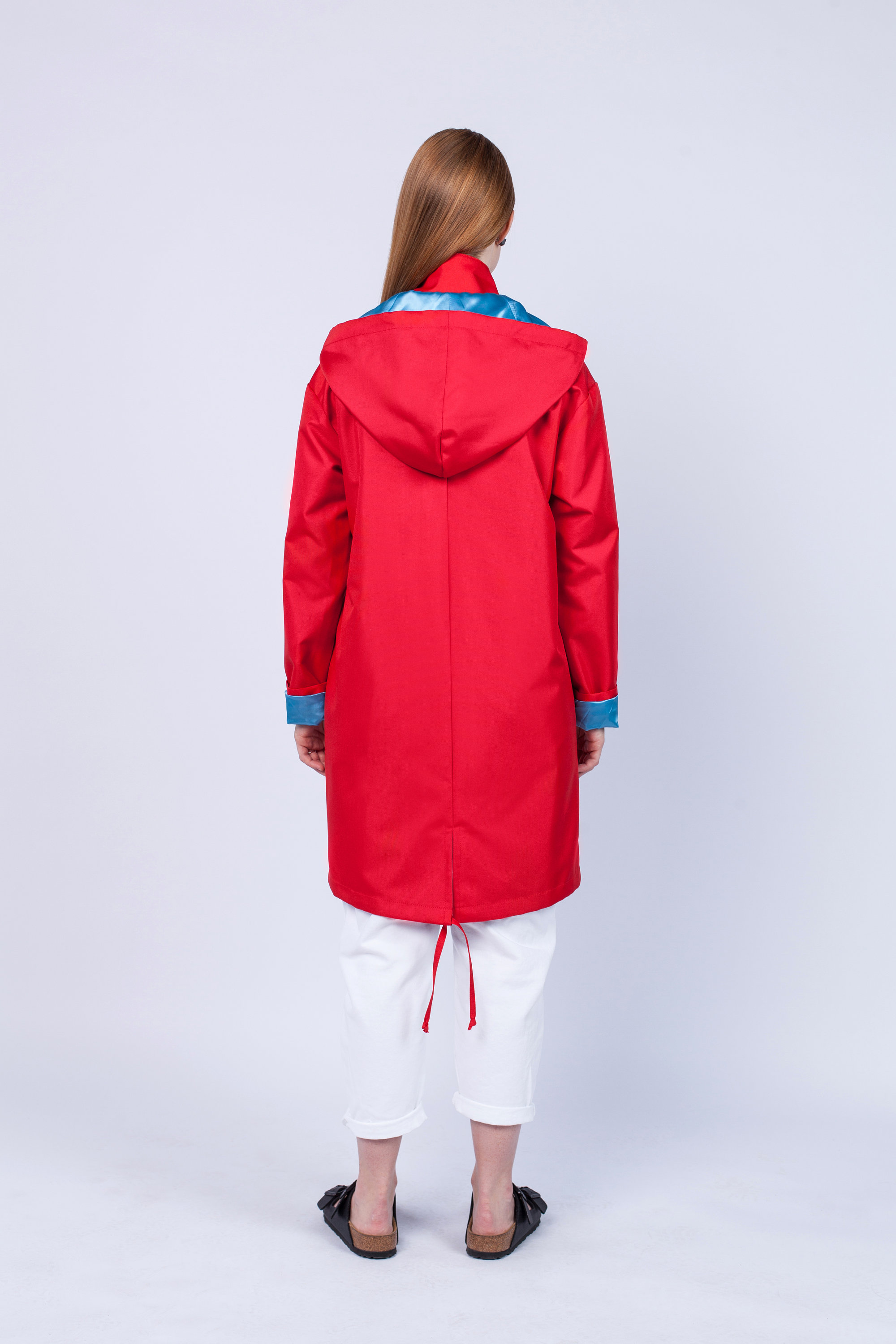 Women Red Fashion Unique Raincoat ''guatemala 820 - Etsy UK