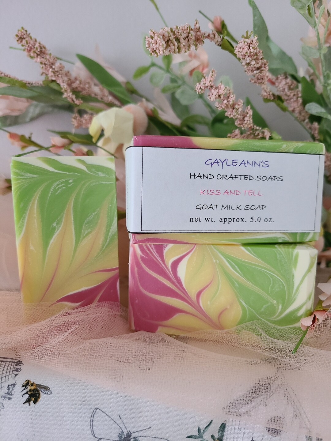 Kiss and Tell (BOMBSHELL TYPE) Goat Milk Soap - Etsy