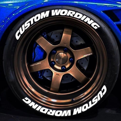 Custom Tire Letters custom Wording | Etsy