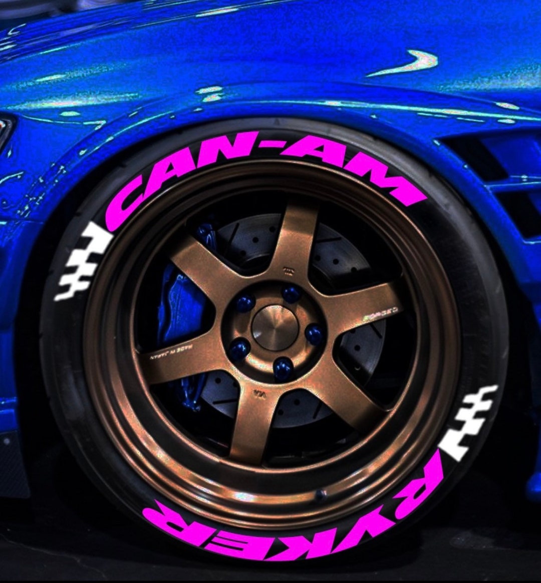 Custom Tire Letters “can Am Ryker ” - Etsy