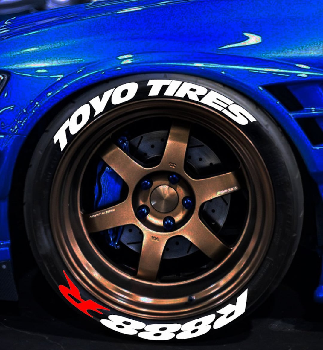 Tire Letters “TOYO TIRES R ” 1.25inch - Etsy