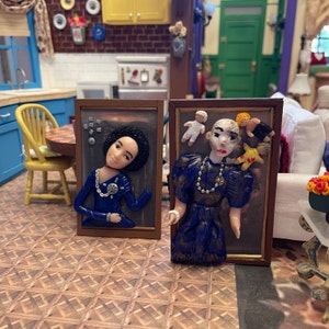 Friends Inspired Gladys and Glynnis, Friends TV Show Gift, 1:12 Scale ...