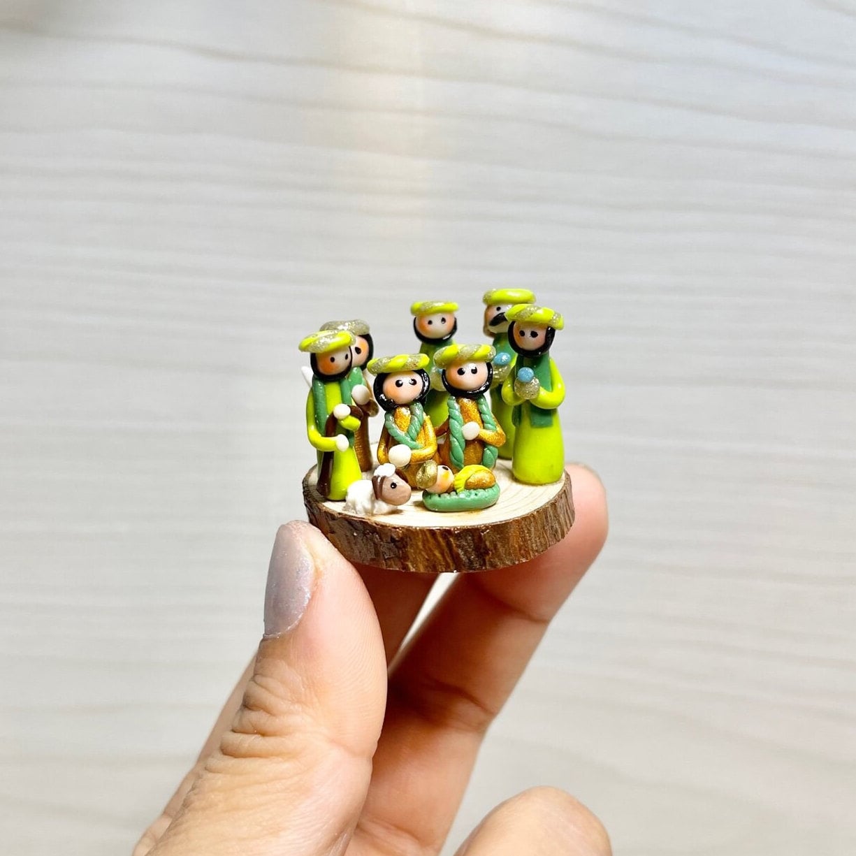 Miniature Nativity Set Christmas Set Nativity Scene - Etsy