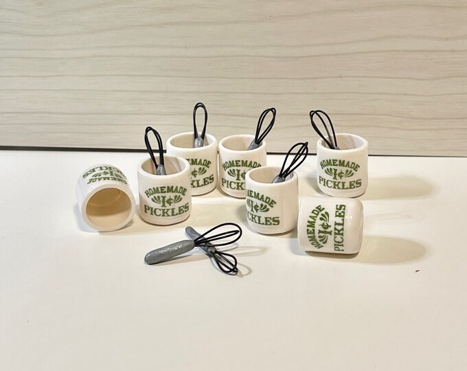 Friends Inspired Homemade Pickle Jar, Friends TV Show Gift, 1:12 Scale ...