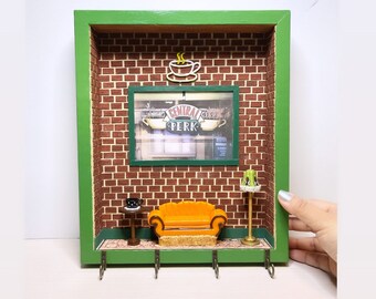 Friends Apartment Key Holder - Etsy