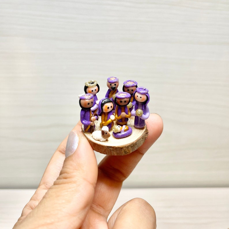 Miniature Nativity Set Christmas Set Nativity Scene - Etsy