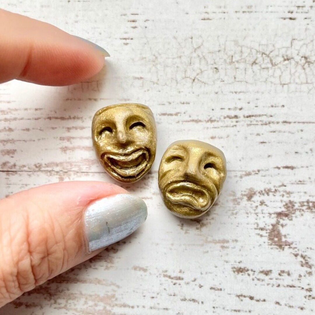 Friends Inspired Miniature Theatre Masks,1:12 Scale, Dollhouse ...