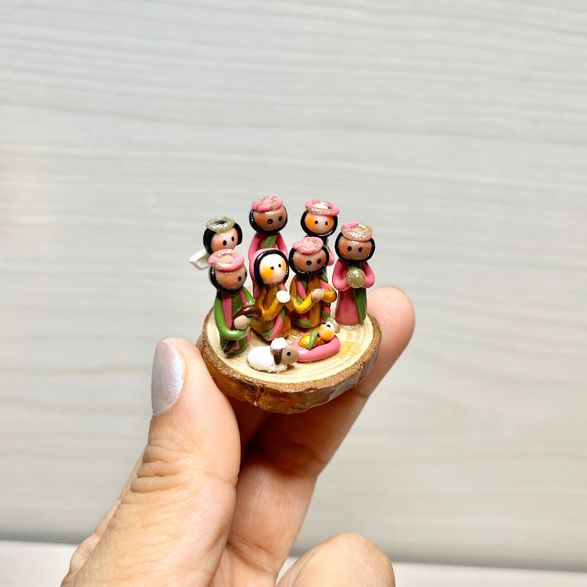 Miniature Nativity Set Christmas Set Nativity Scene - Etsy