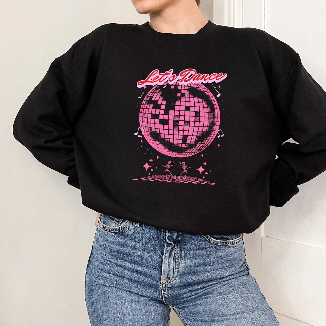 Let's Dance Disco Ball Sweatshirt - Etsy