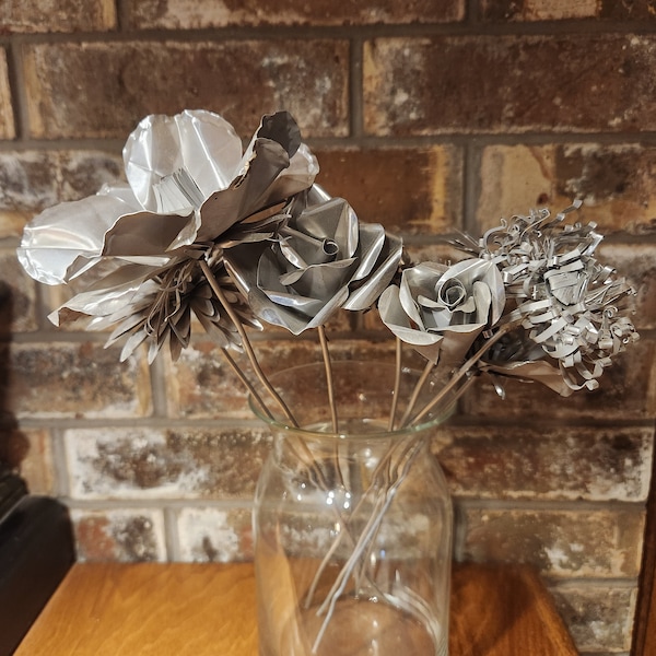 Aluminum Tin Garden Flowers - Etsy