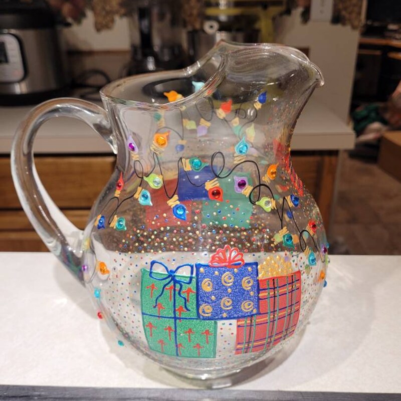 Christmas Pitcher - Etsy