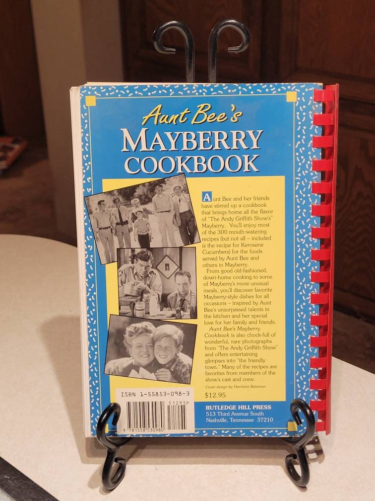 Aunt Bees Mayberry Cookbook Etsy