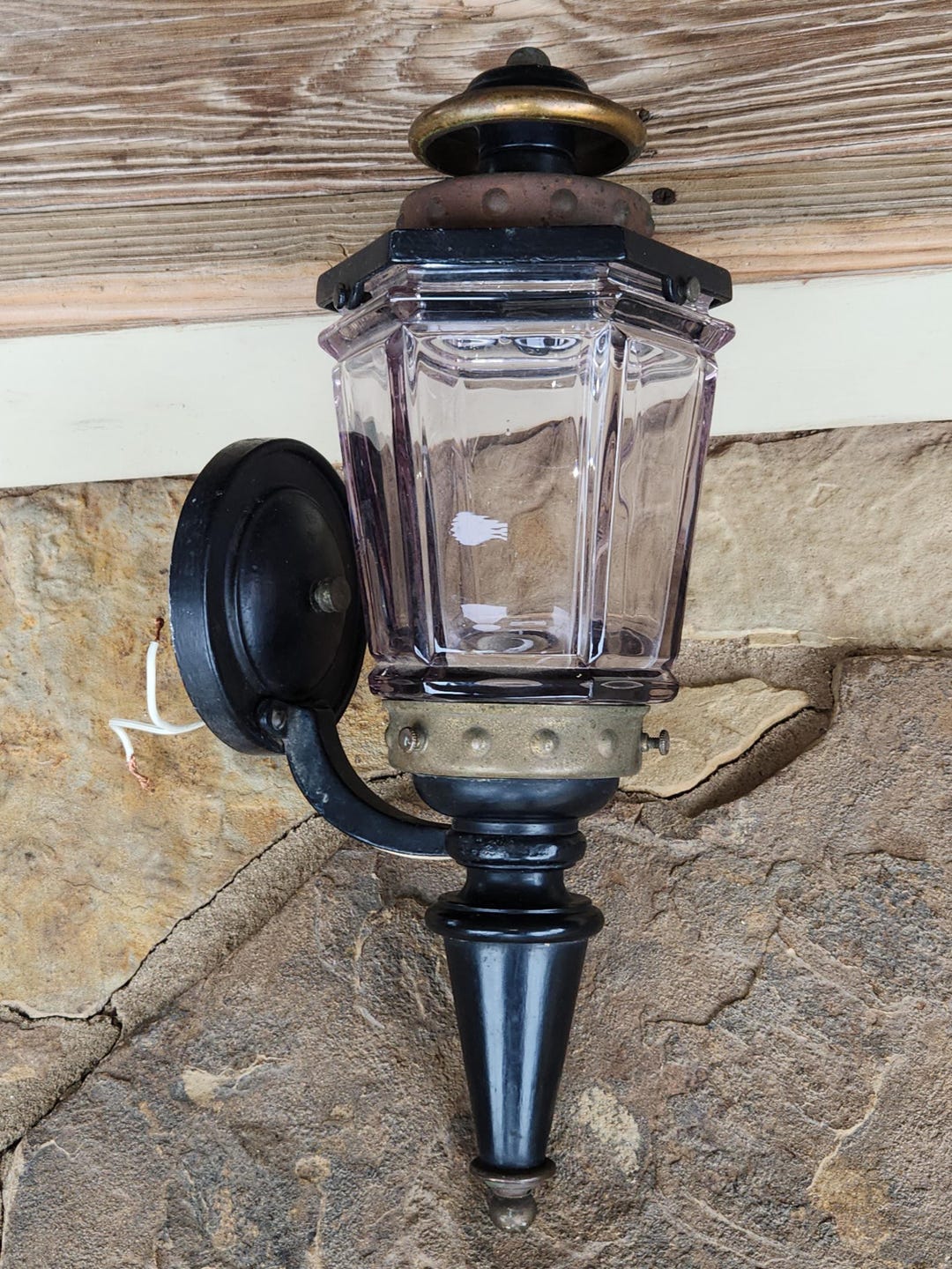 Vintage Antique Light Fixture – Coach Carriage Design by the ...