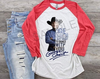 George strait shirt | Etsy