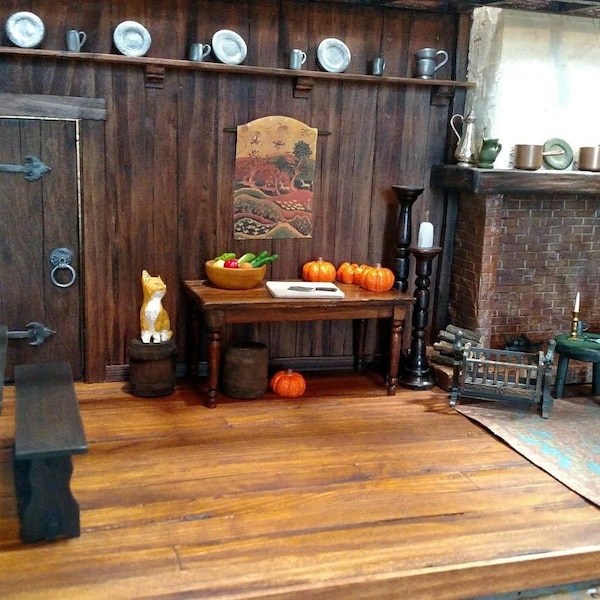 Colonial Dollhouse - Etsy