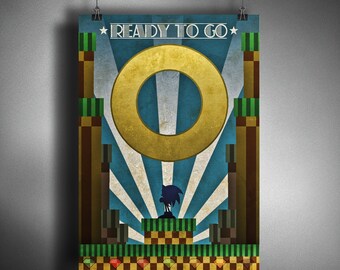 Sonic Canvas Art | Etsy