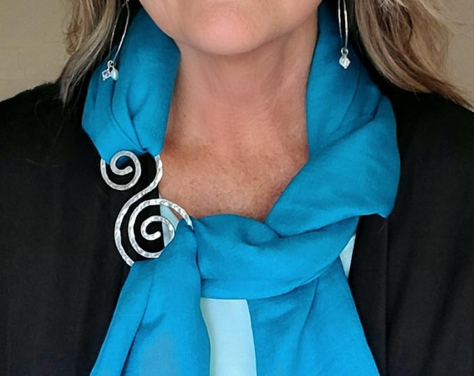 Swirly Scarf Slide, Presence Swirly Scarf Slide, Scarf Accessory ...