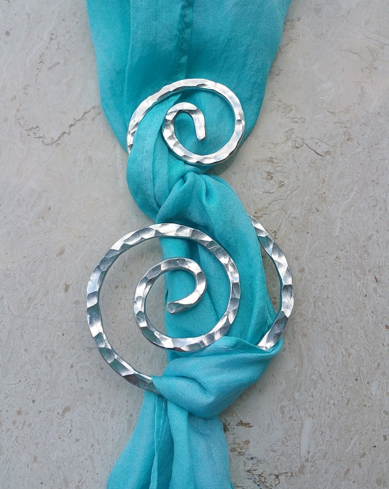 Swirly Scarf Slide, Presence Swirly Scarf Slide, Scarf Accessory ...