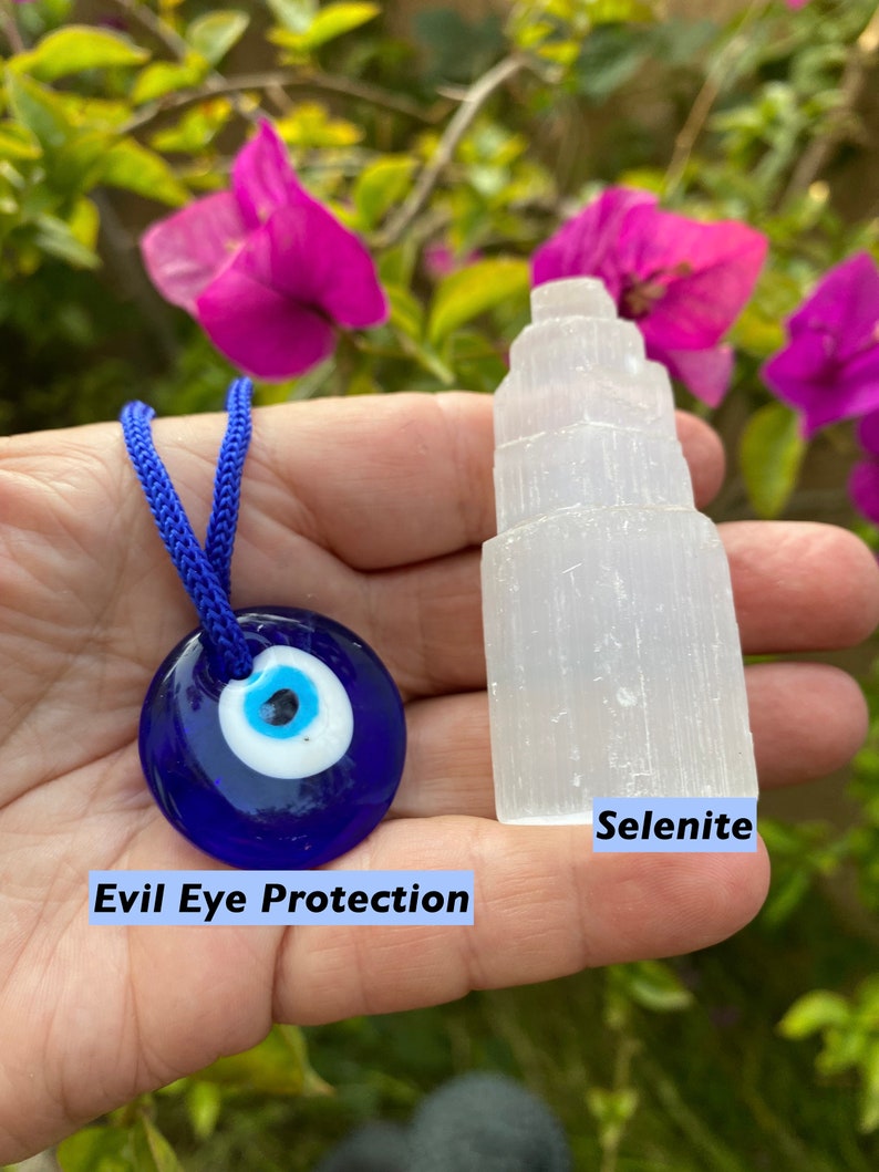 Evil Eye Protection Amulet Good Luck Eye Blue Glass Eye - Etsy