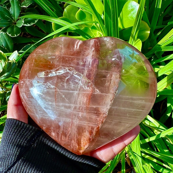 Red Crystal Heart - Etsy
