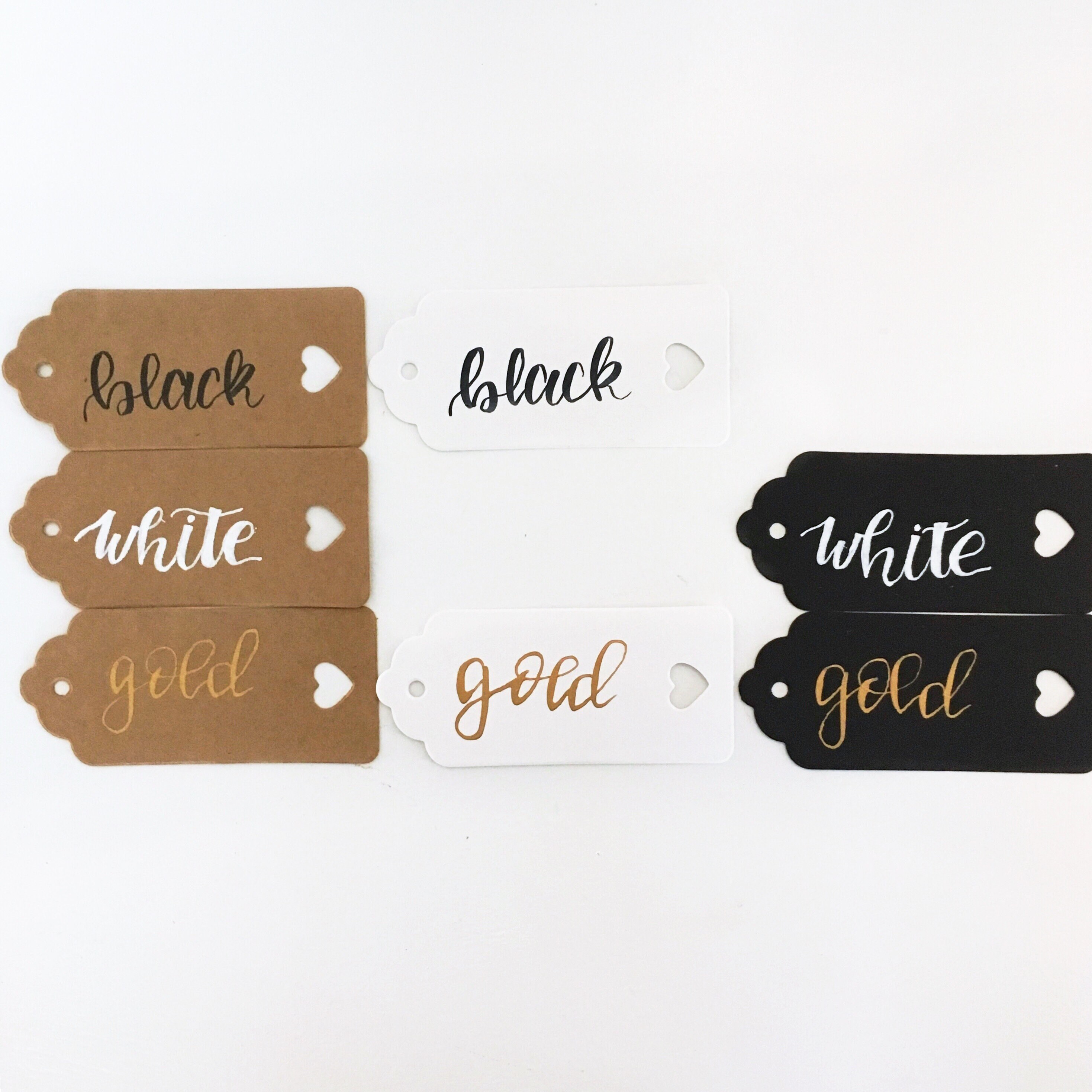 Custom Calligraphy Gift Tags - Etsy