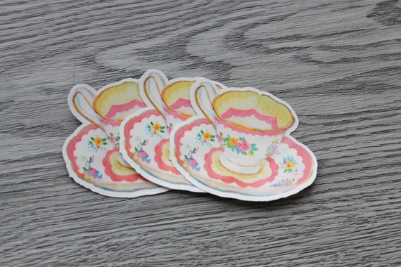 Vinyl By Alyssa Penner Pink Teacup Sticker Decals & Skins Electronics ...