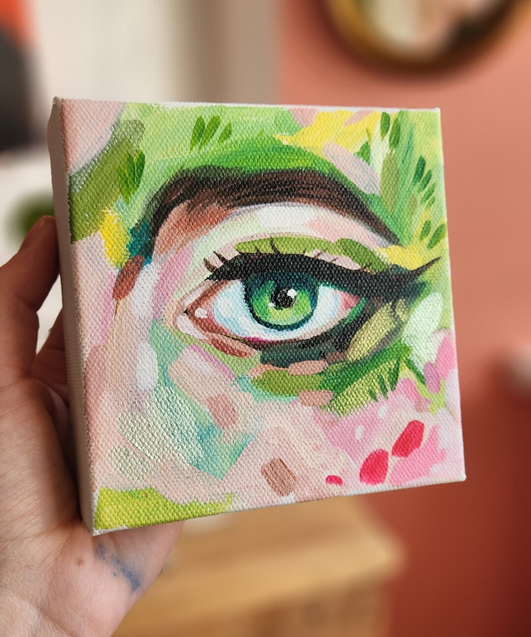 Eye of the Forest Original Painting, by Alyssa Penner - Etsy