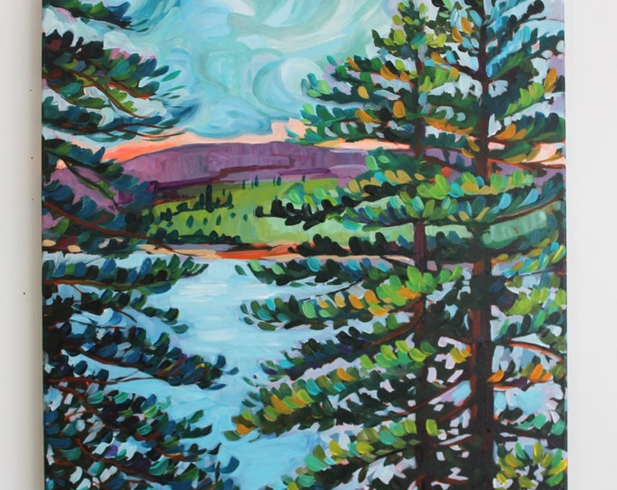 Original Landscape Painting, BC, Canada, Botanical Beach, Vancouver ...