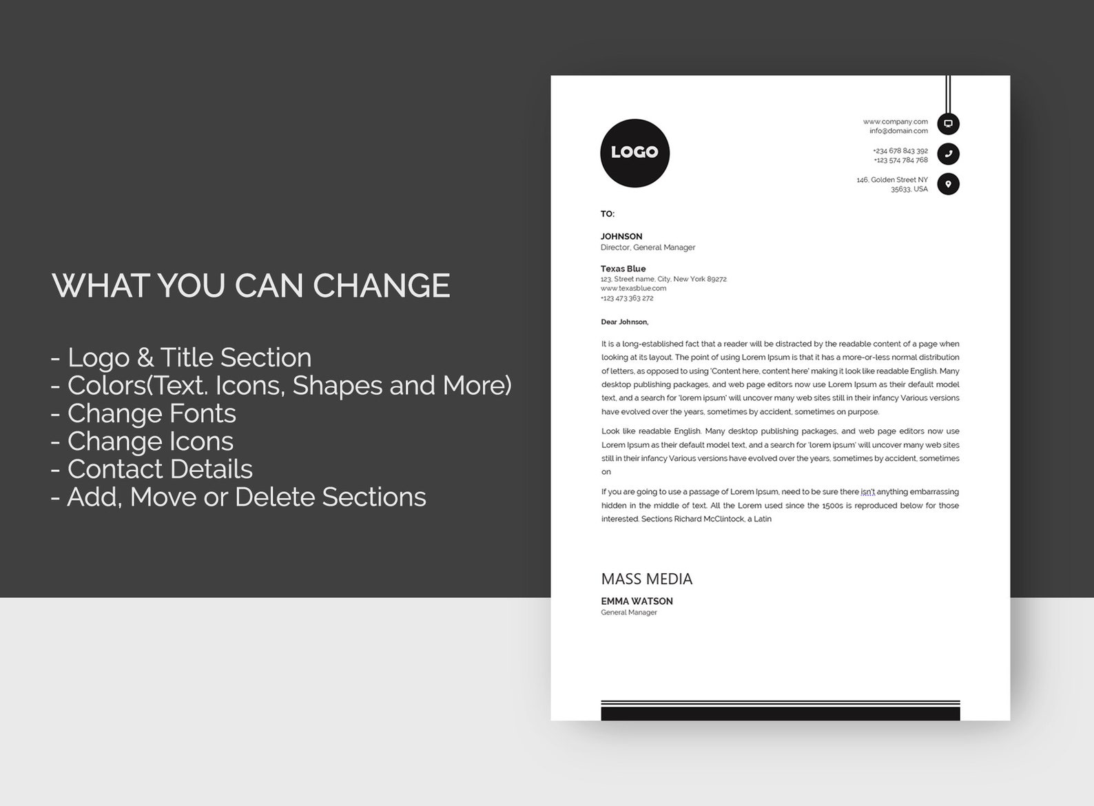 Letterhead Letterhead Professional Letterhead Letterhead Template Riset