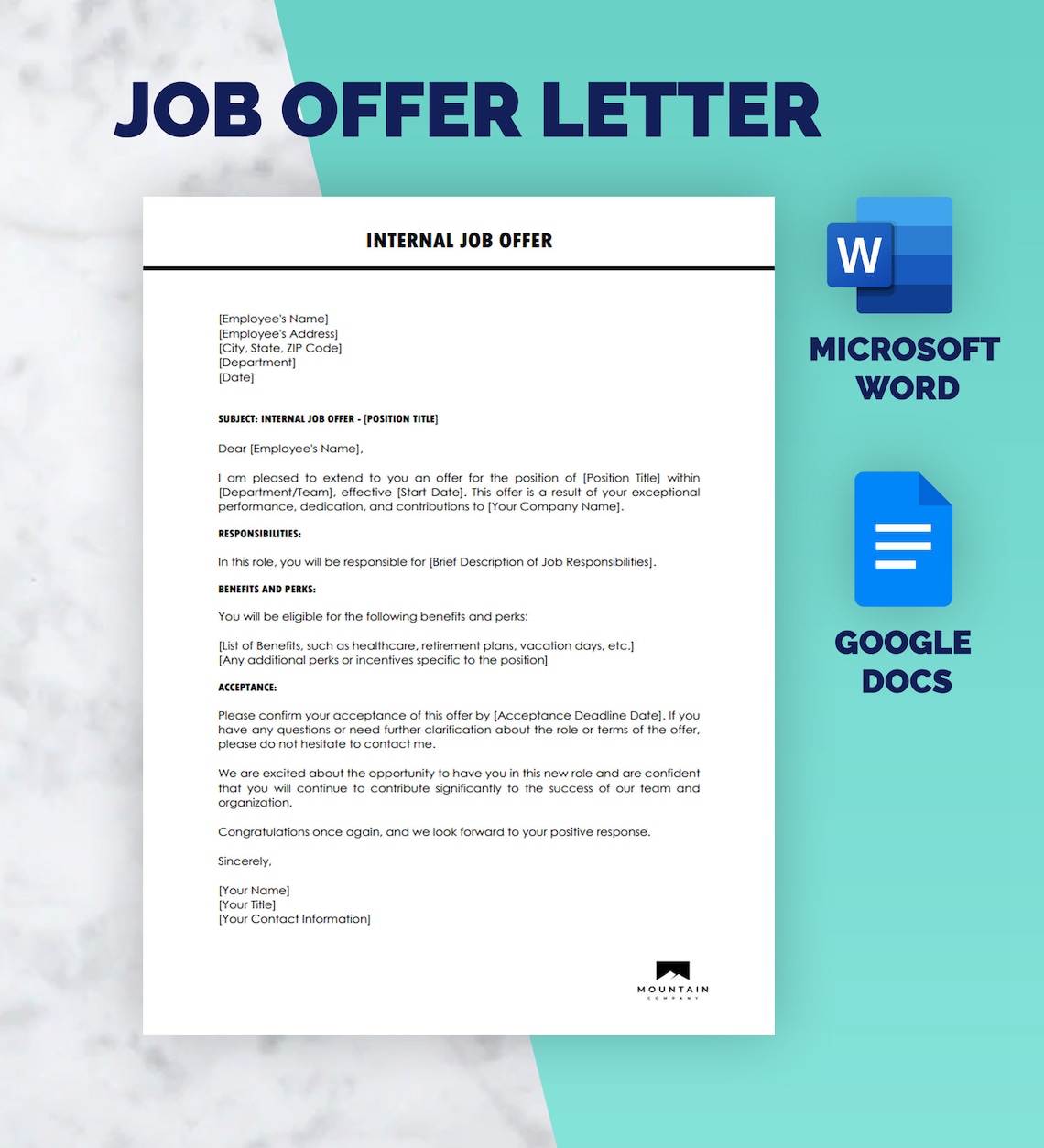 Job Offer Letter, Offer Letter Template Sample Writing, Job Offer ...