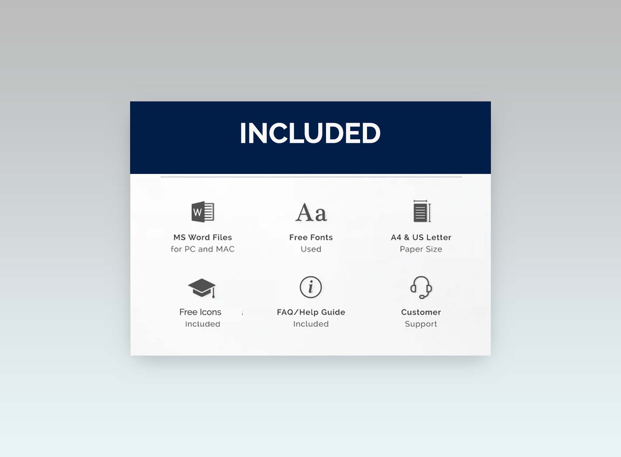 Letterhead Template Company Letterhead Template Professional Etsy