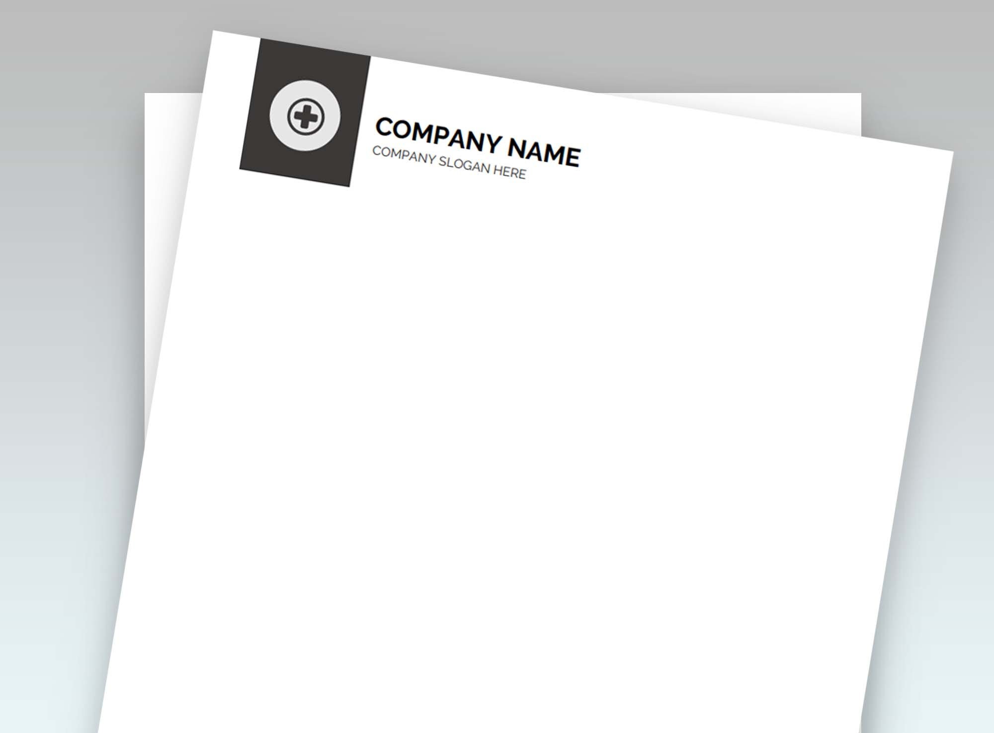 Company Letterhead Template, Letterhead Template Word, Business ...