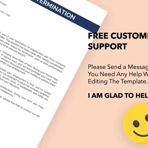Termination Letter Template, Termination Letter Template for Employee ...