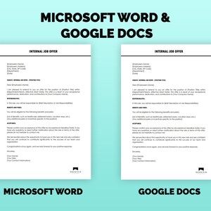 Job Offer Letter, Offer Letter Template Sample Writing, Professional ...