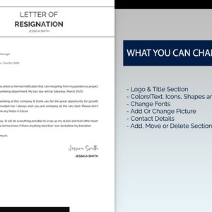 Resignation Letter, Professional Resignation, Resignation Sample Letter ...