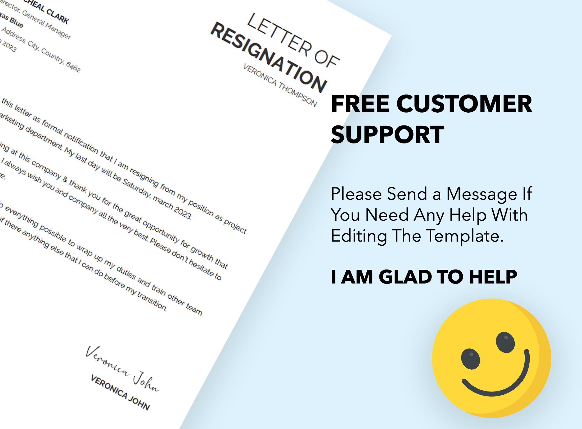 Resignation Letter Template Professional Resignation Letter With 1893